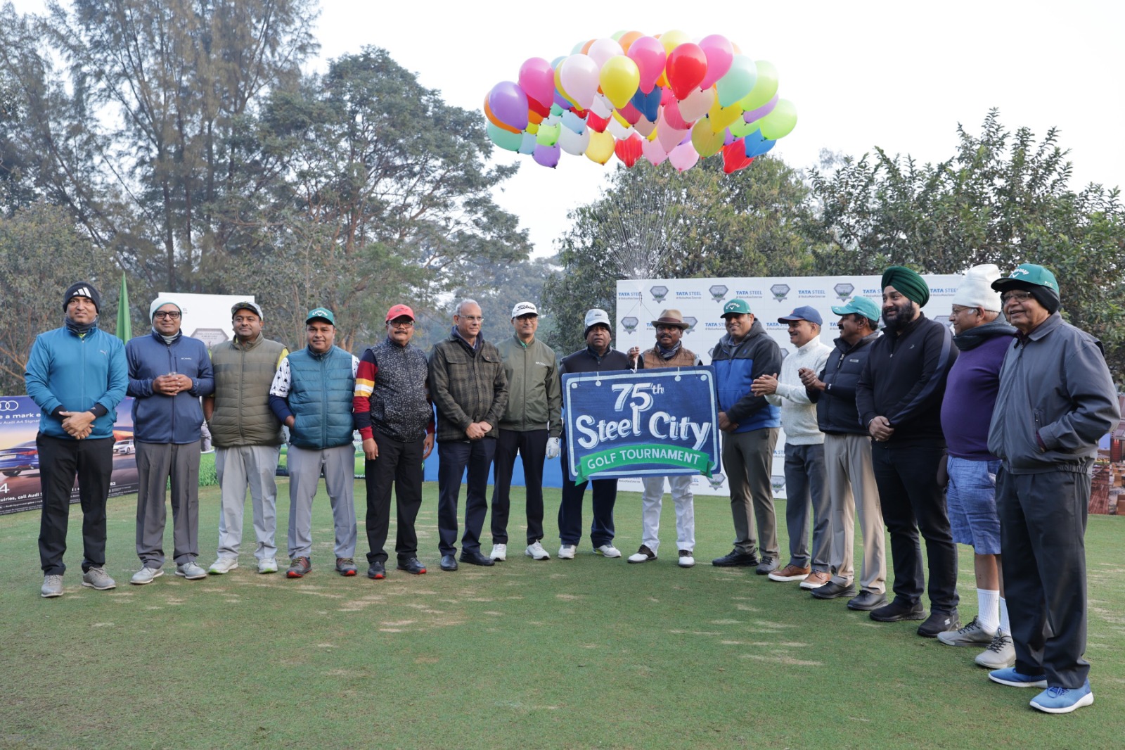 Arjun Munda Tees Off 75th Steel City Golf Tournament in Jamshedpur ...